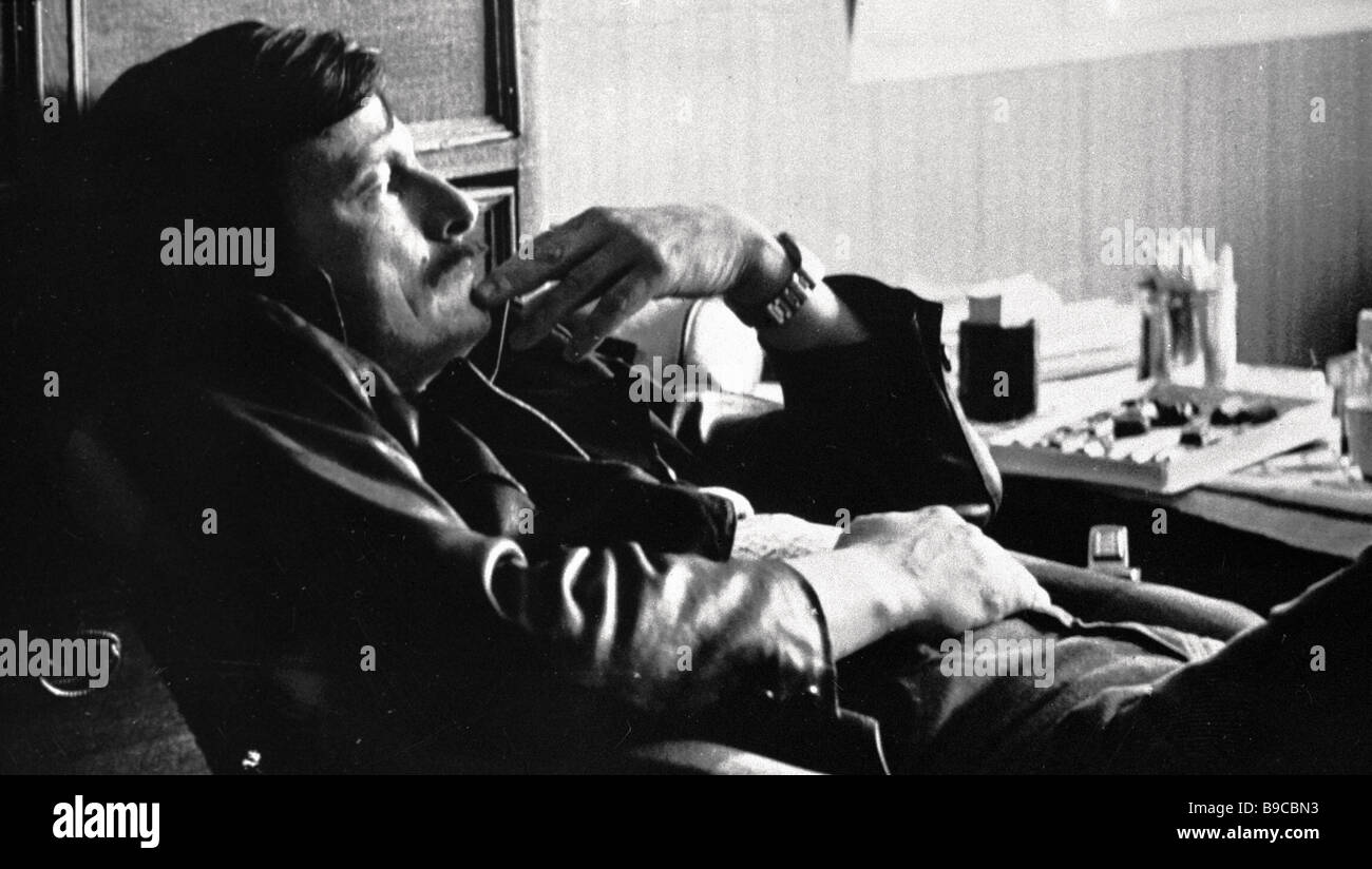 Famed Russian film director Andrei Tarkovsky 1932 1986 Stock Photo - Alamy