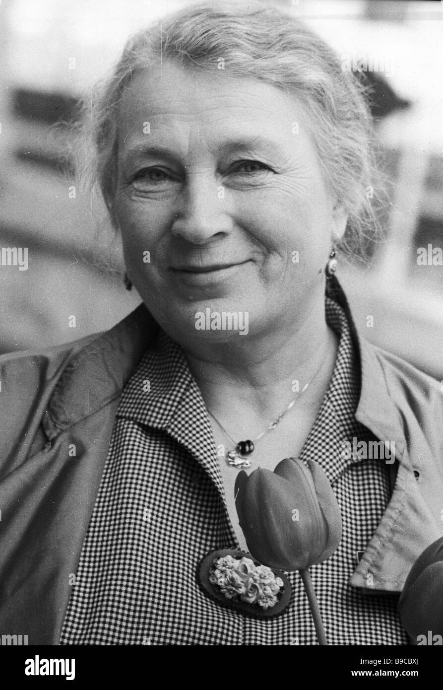 Lyubov Sokolova Meritorious Artist of the R S F S R actress of the ...