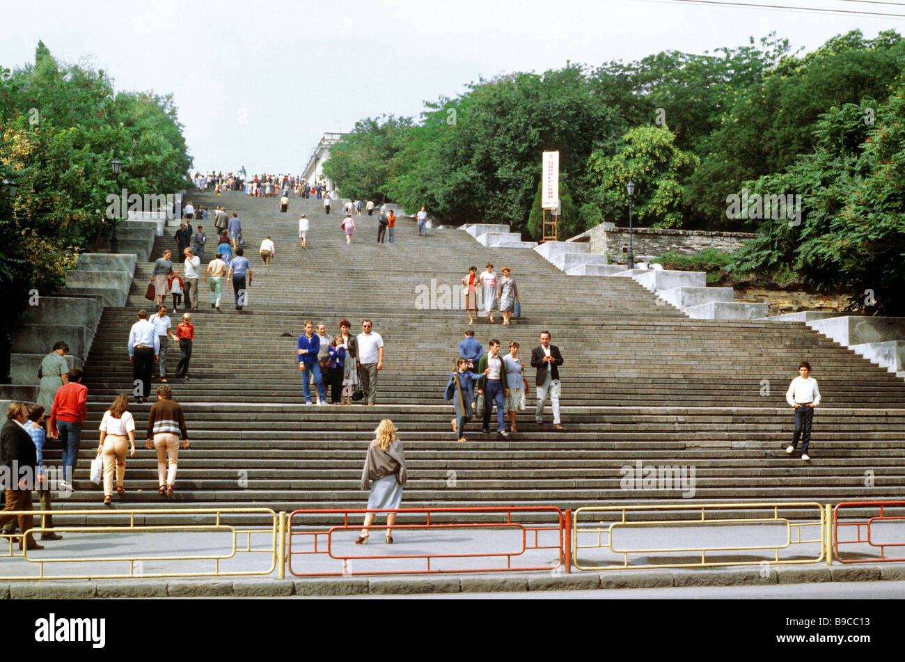 Potemkin steps in Odessa 1826 1841 Stock Photo - Alamy