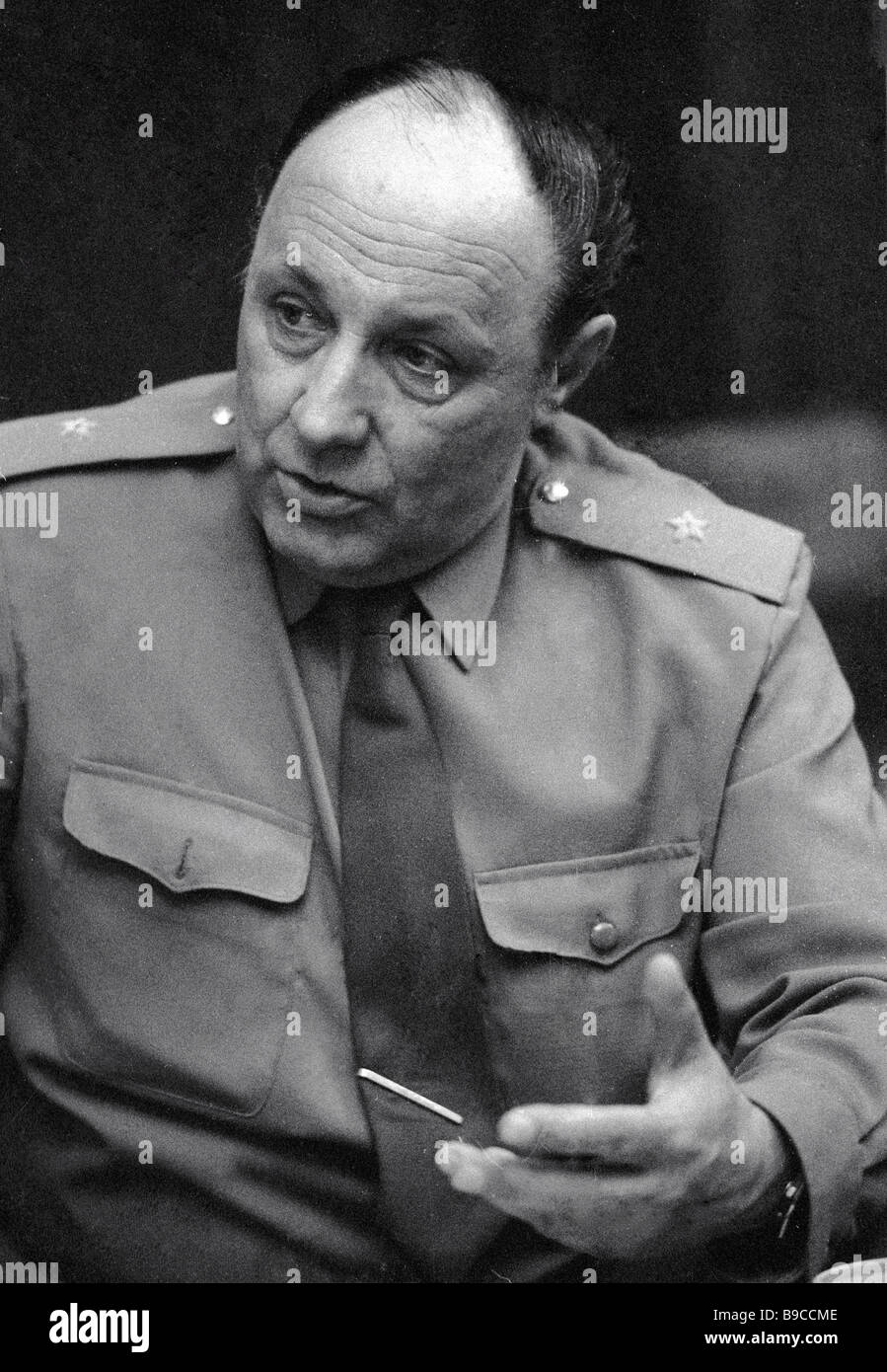 Major Gen Yury Lebedev of the USSR General Staff Stock Photo - Alamy Major Gen Yury Lebedev of the USSR General Staff Stock Photo - Alamy