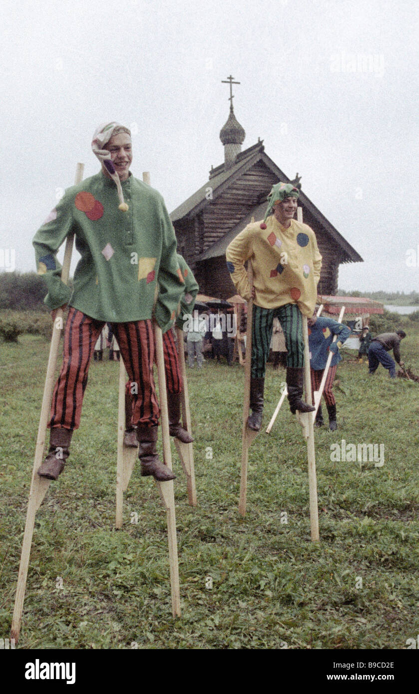 The Sadko song company performs at an international UNESCO folklore ...