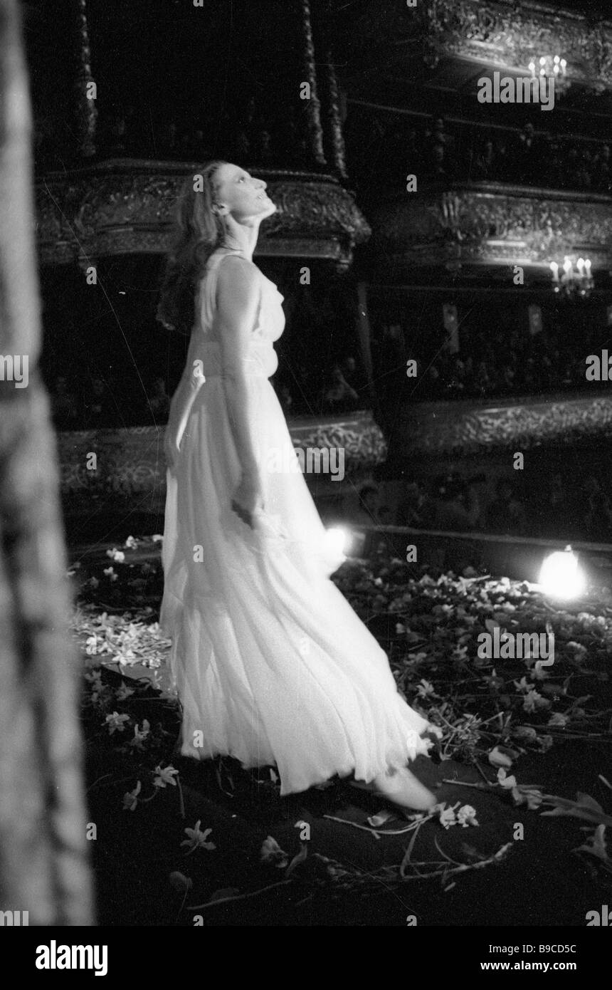 People s Artist of the U S S R Maya Plisetskaya Stock Photo - Alamy