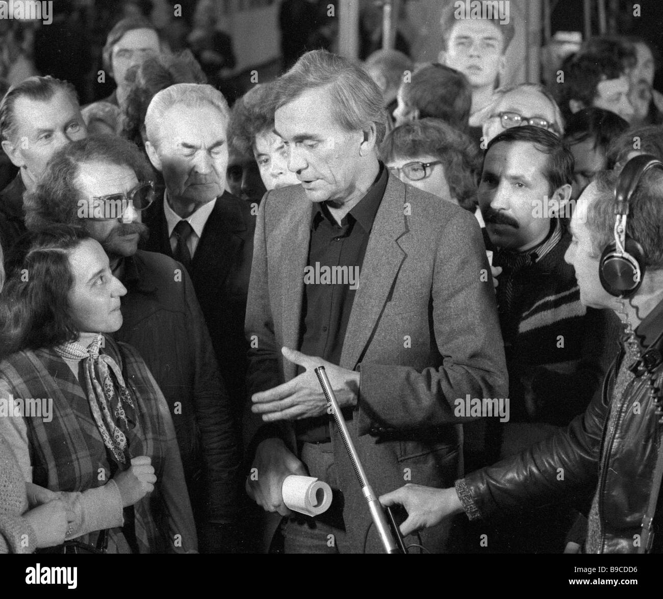First secretary of the Soviet Cinematography Union film director Elem ...