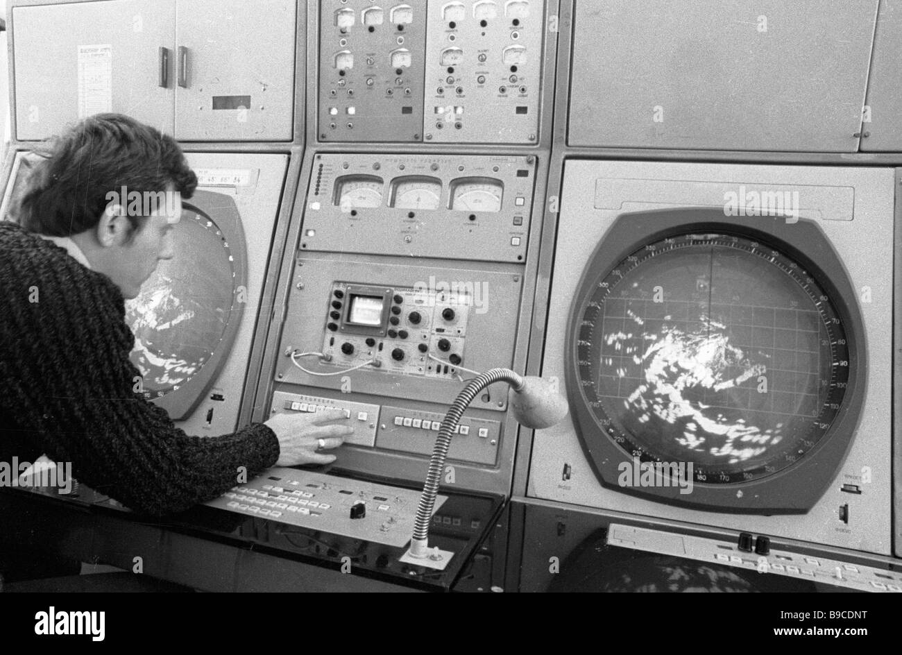 Viktor Ragozin senior engineer of the Radar Group of the North Caucasus ...