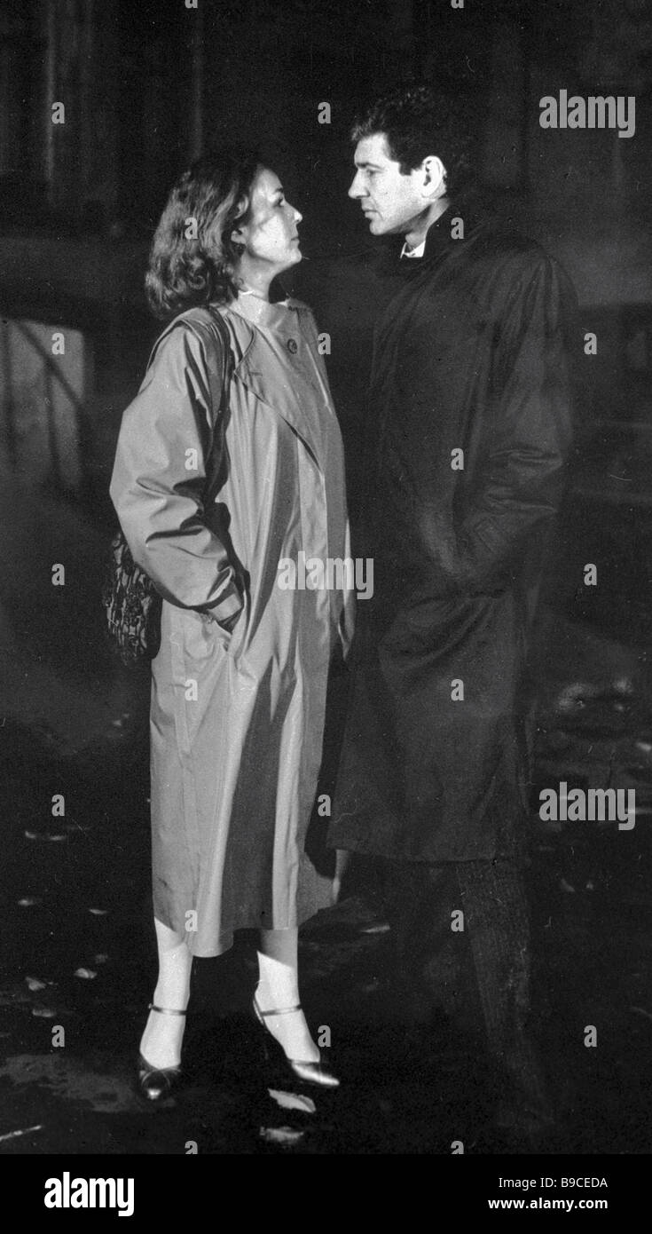 Actors Natalya Andreichenko and Igor Kostolevsky starring Ernest Yasan ...