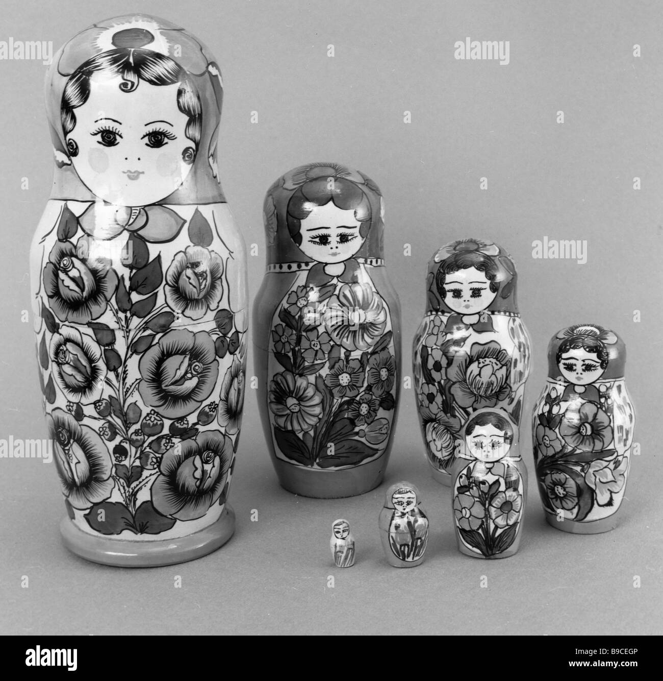 Matreshka nested doll Stock Photo - Alamy