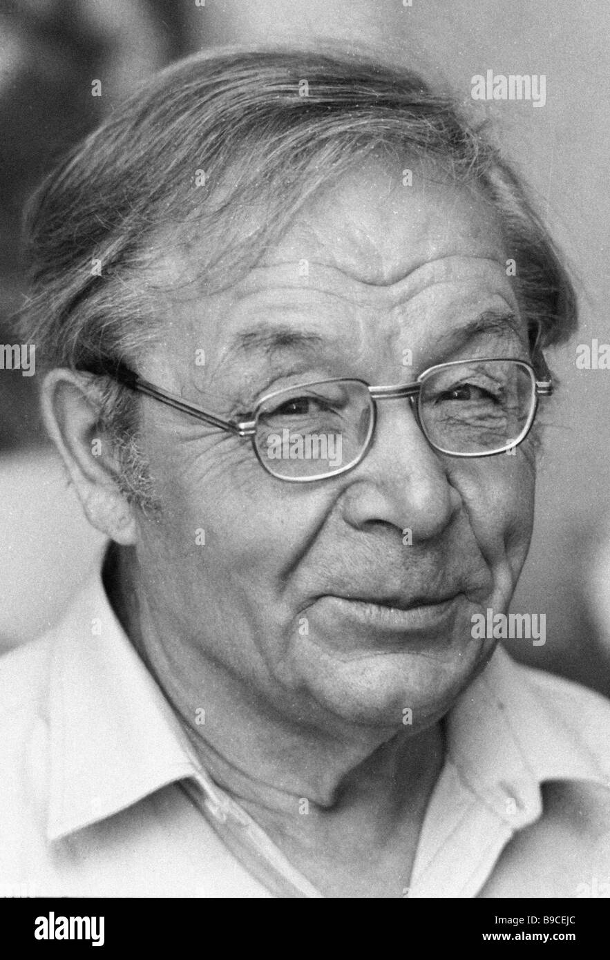 Soviet writer Vladimir Dudintsev Stock Photo - Alamy