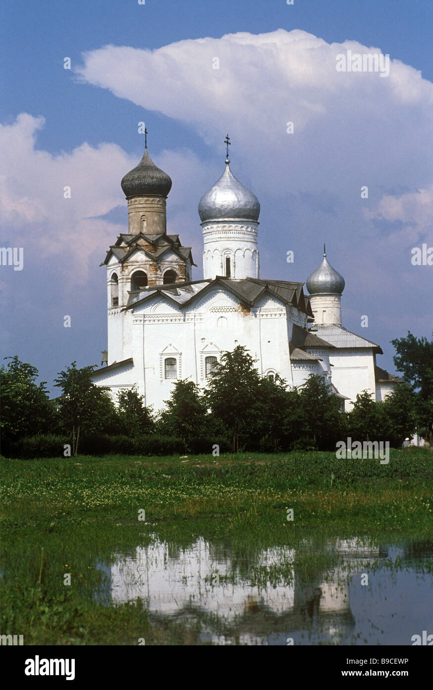 The Holy Transfiguration Monastery Novaya Russa Stock Photo - Alamy