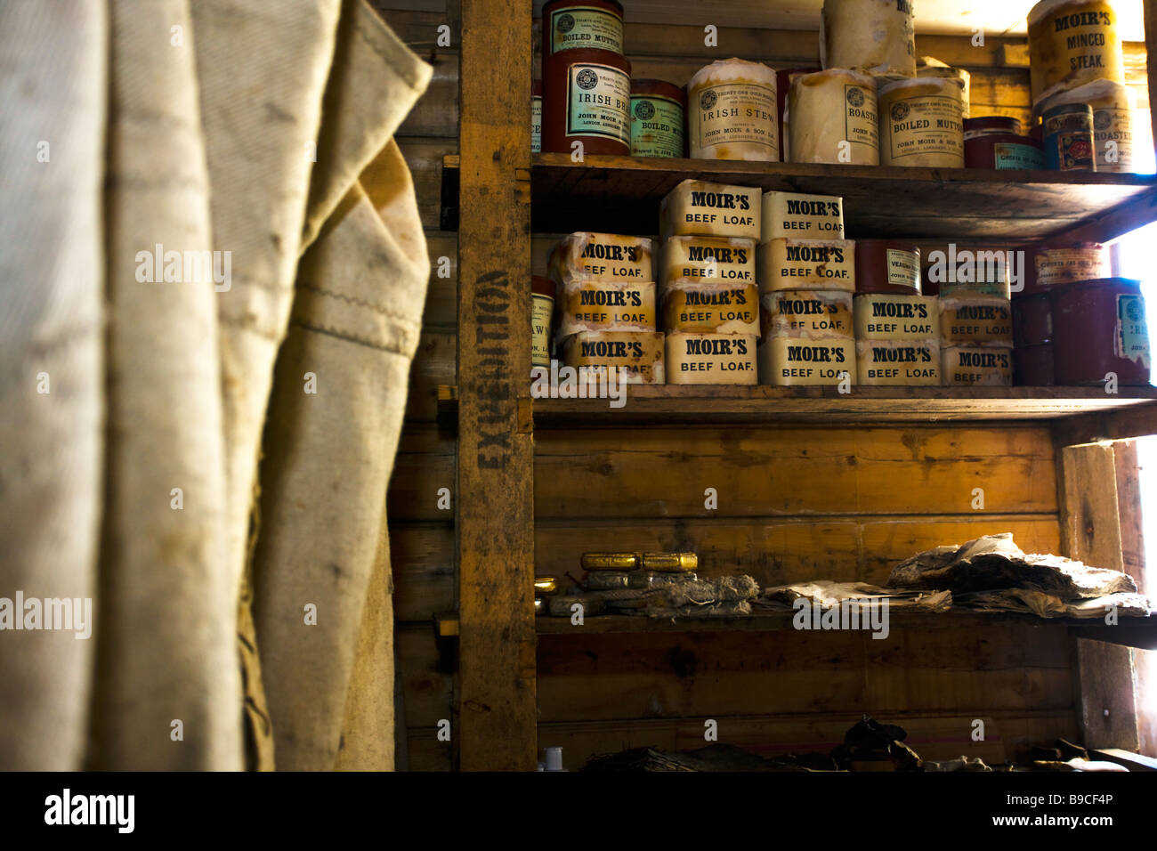 Shackleton Nimrod Hut Cape Royds Antarctica old antique British ...