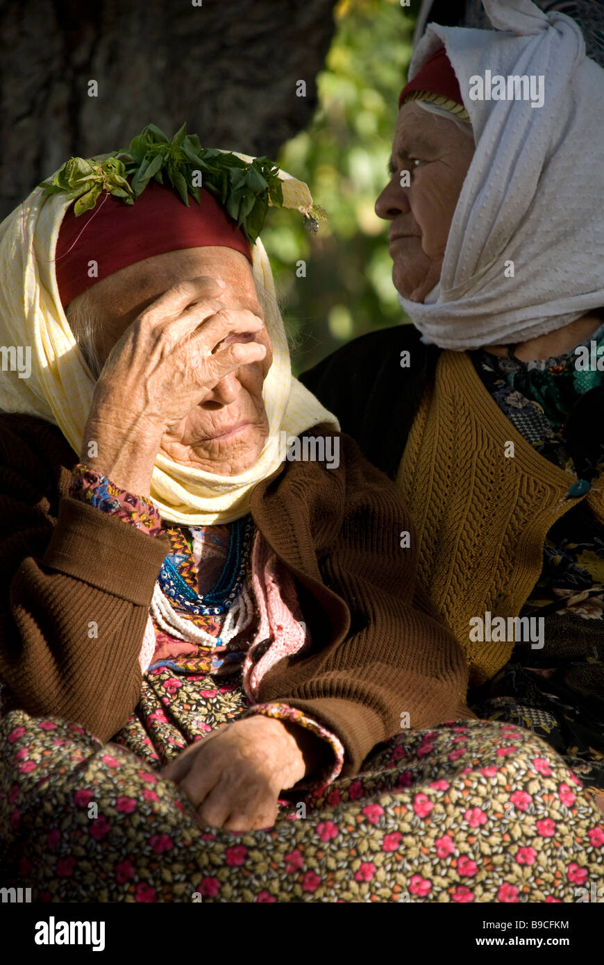 Old turkish woman hi-res stock photography and images - Alamy