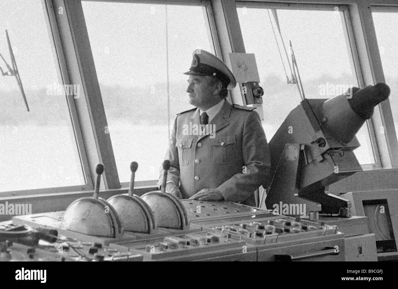 Pyotr Zhuk Hero of Socialist Labor captain of the motor ship Lenin ...