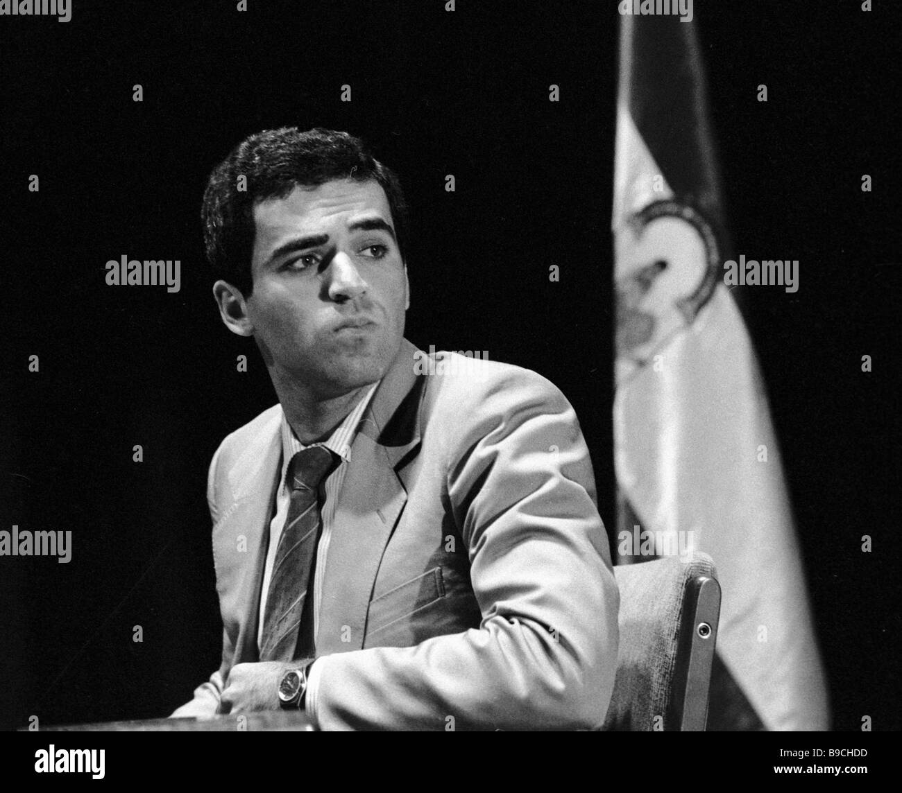 World Chess Championship Black and White Stock Photos & Images - Alamy