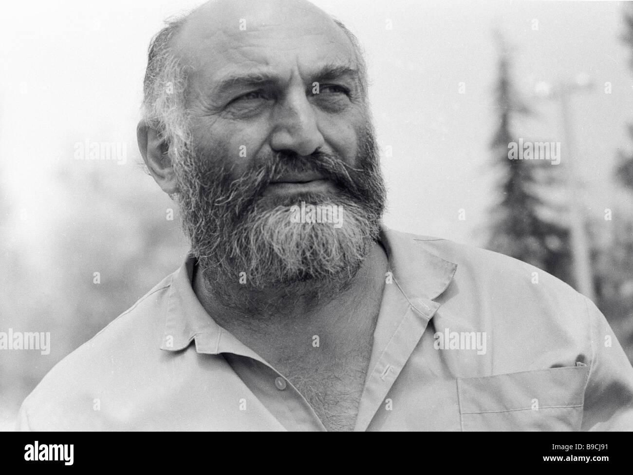 Celebrated Georgian actor Zurab Kapianidze Stock Photo - Alamy