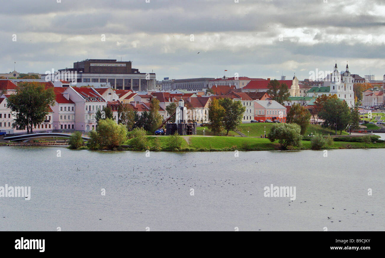 The central part of the Belarusian capital Stock Photo - Alamy