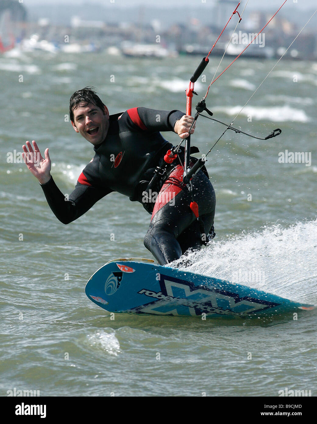 Kitesurfing kite surfer hi-res stock photography and images - Alamy