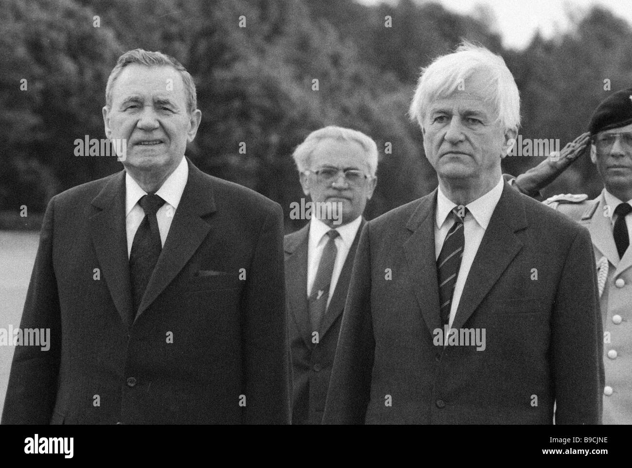 Andrei Gromyko left politbureau member and president of the USSR ...