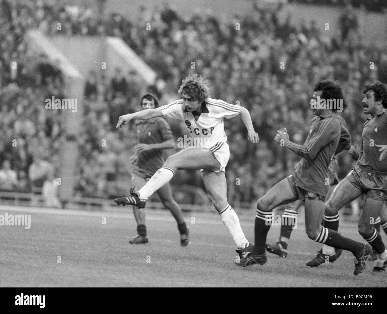 Soccer player Fyodor Cherenkov candidate for the USSR Olympic soccer ...