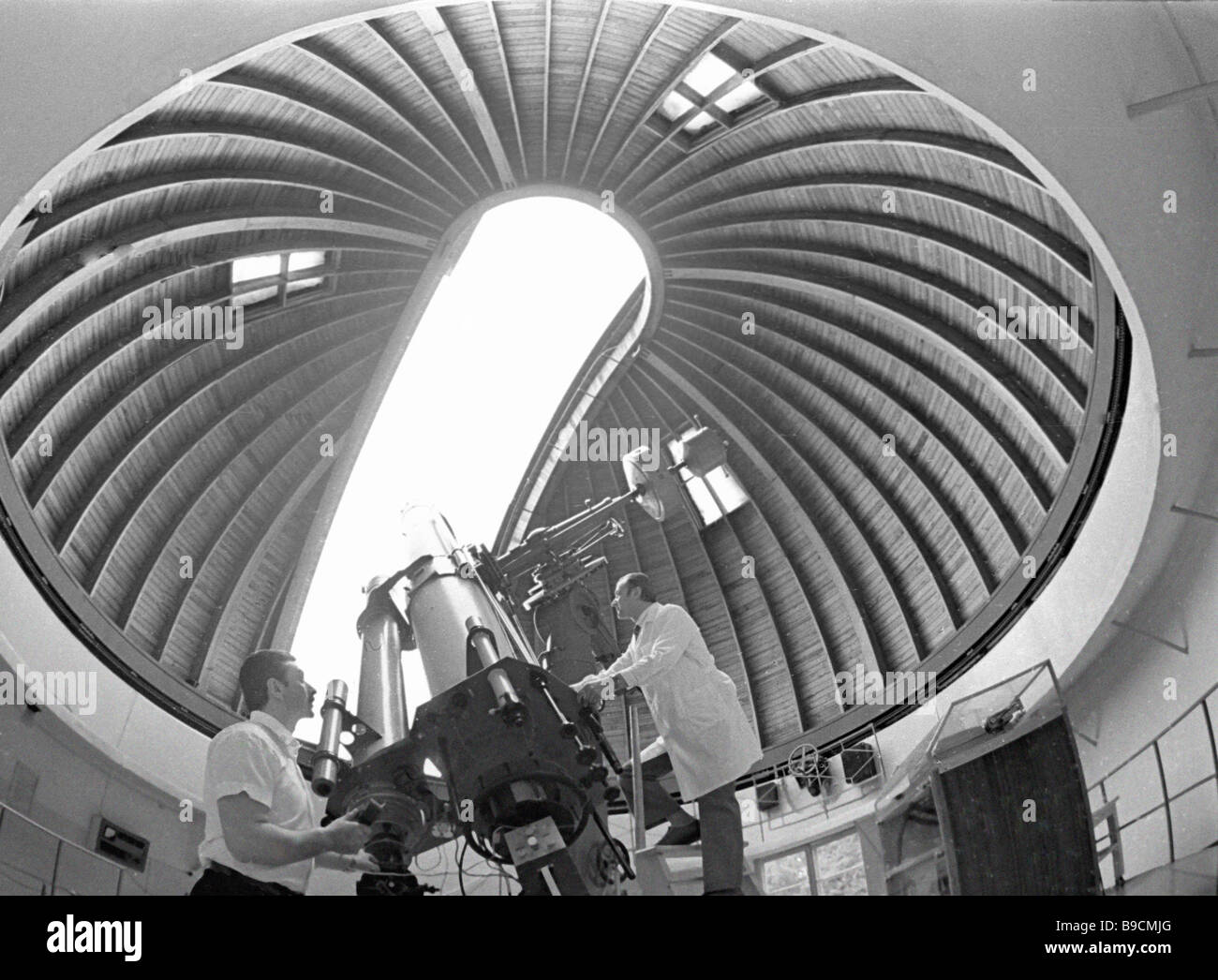 Scientific workers at the Abastumani Astrophysical Observatory ...