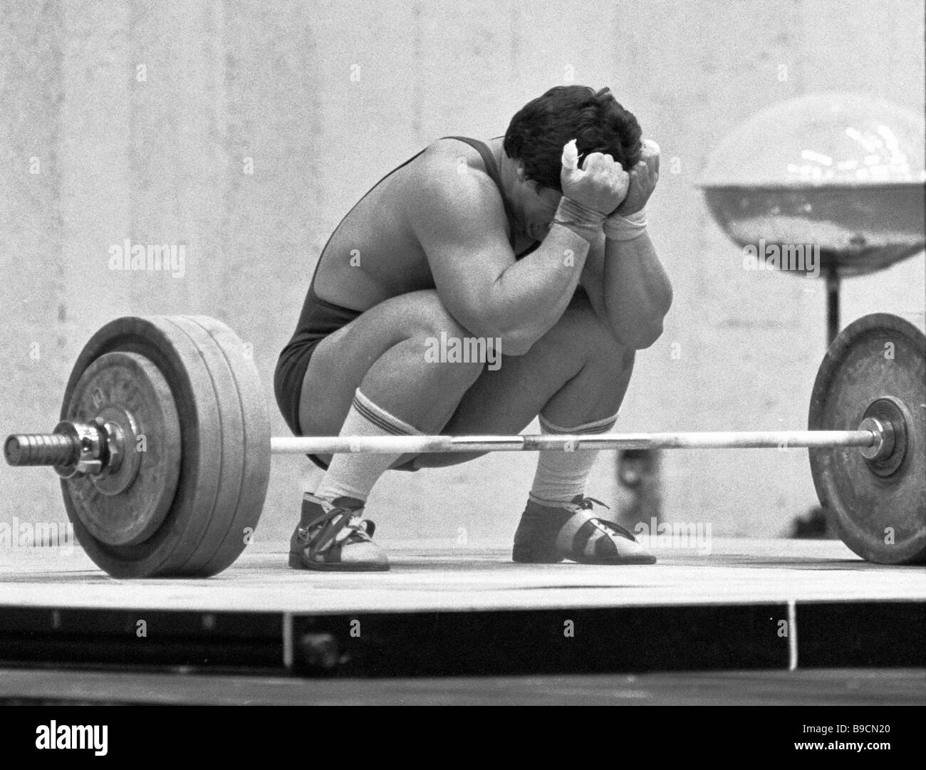 Weightlifter Alexander Stepanov Stock Photo - Alamy