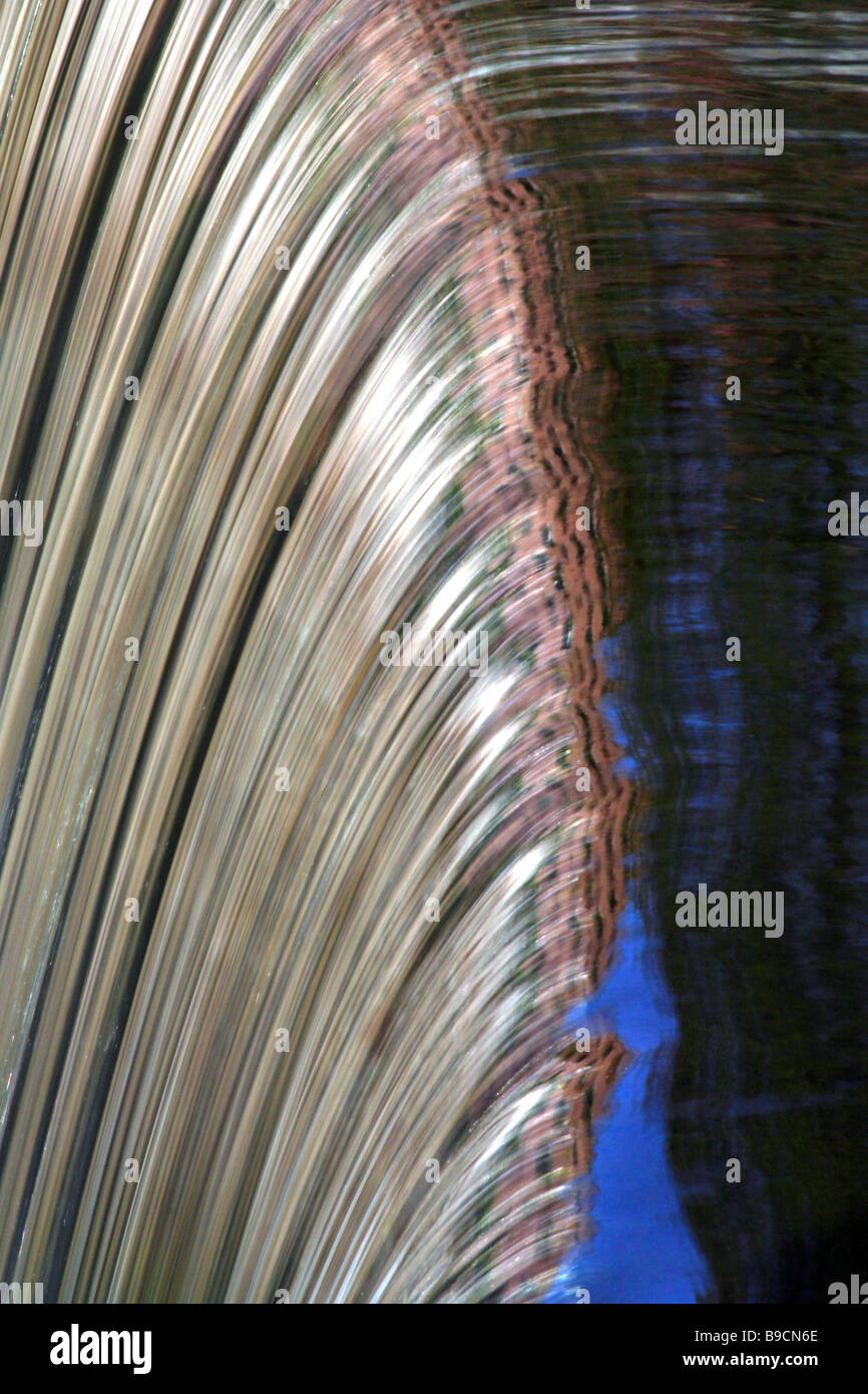 Waterfall abstract closeup Stock Photo - Alamy