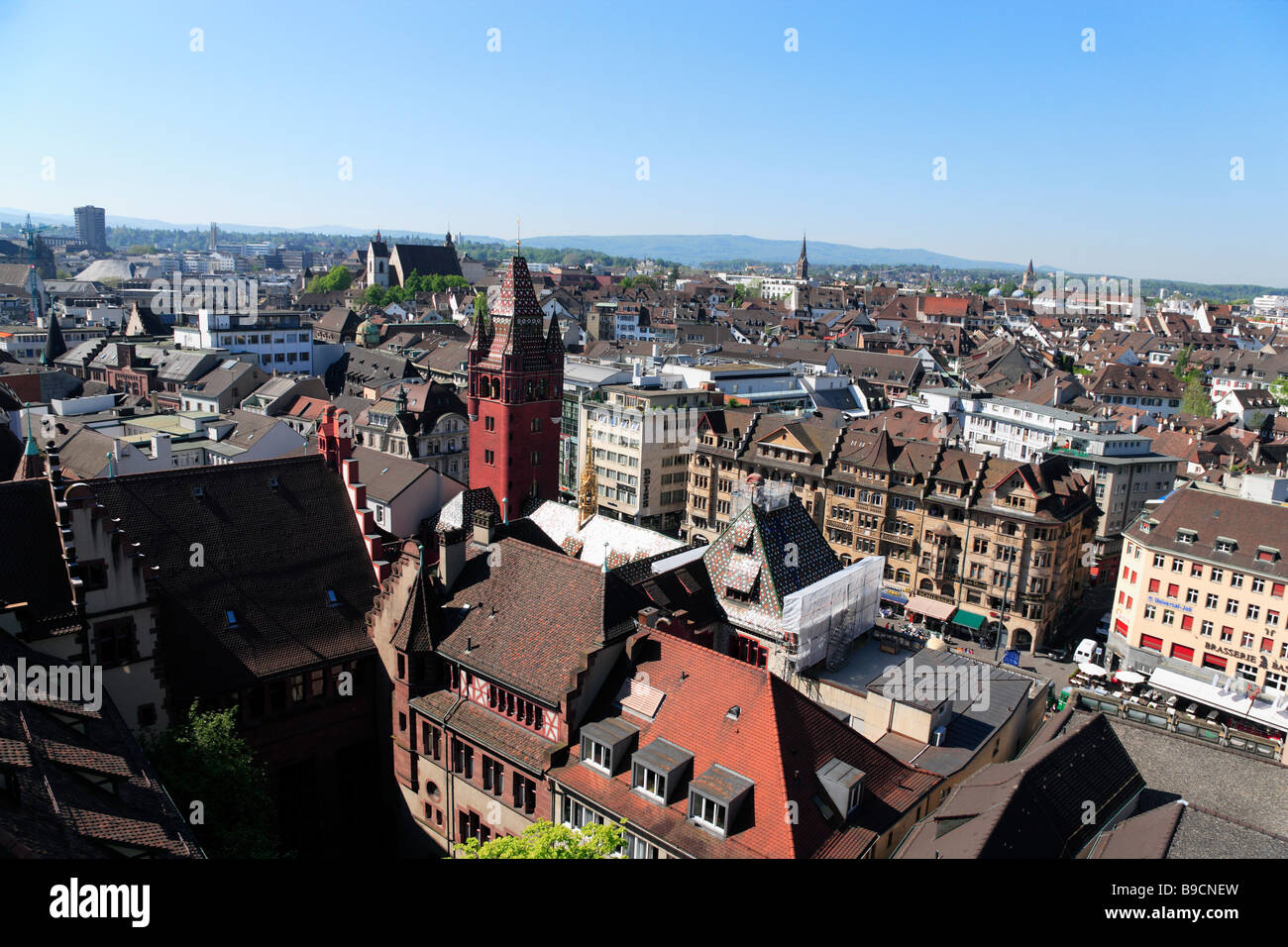 Old town grossbasel hi-res stock photography and images - Alamy