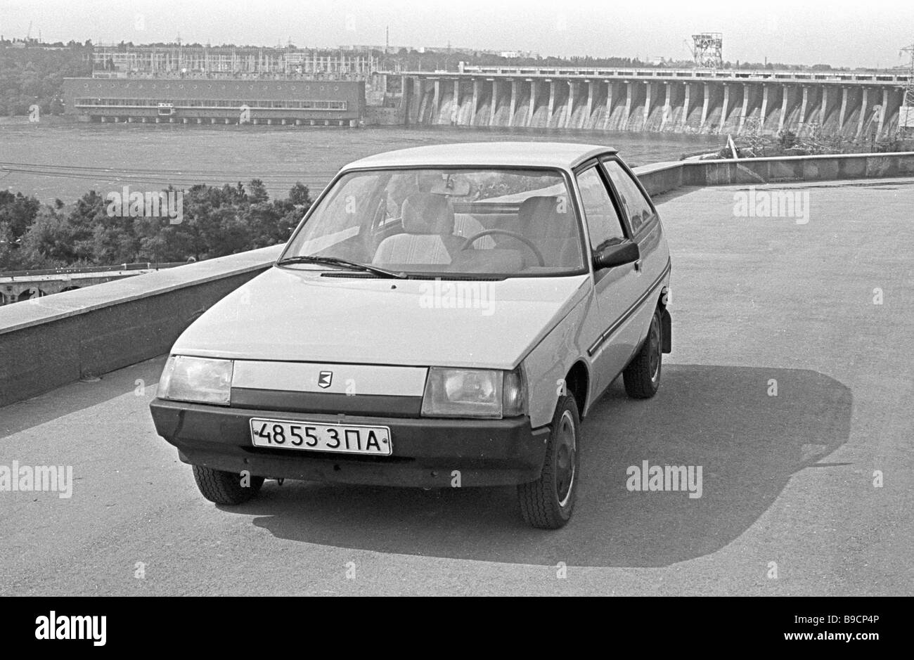 The ZAZ 1102 mini car of the Zaporozhye Autoworks Ukraine is a Soviet ...