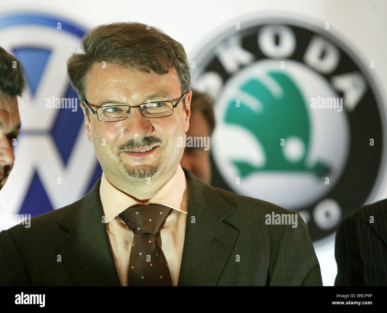 Economic Development and Trade Minister German Gref at laying the ...