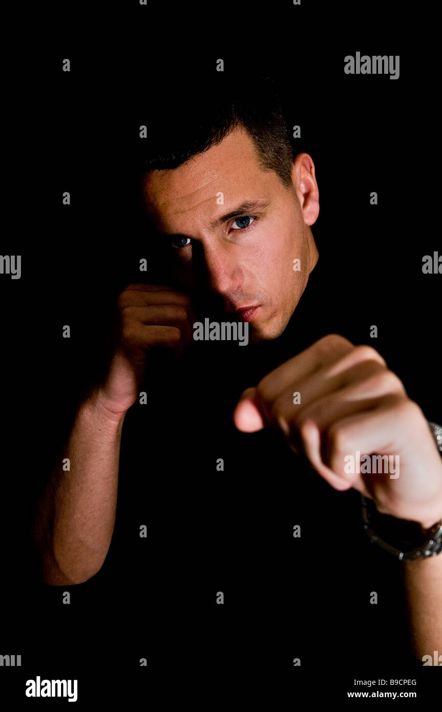 A studio portrait of a young Eastern European male Stock Photo - Alamy