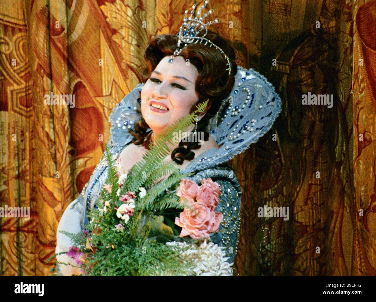 People s Artist of the U S S R and opera soloist Irina Arkhipova as ...