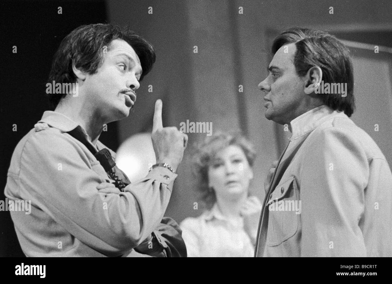 Vladimir Andreyev right People s Artist of the Russian SFSR as Russian ...