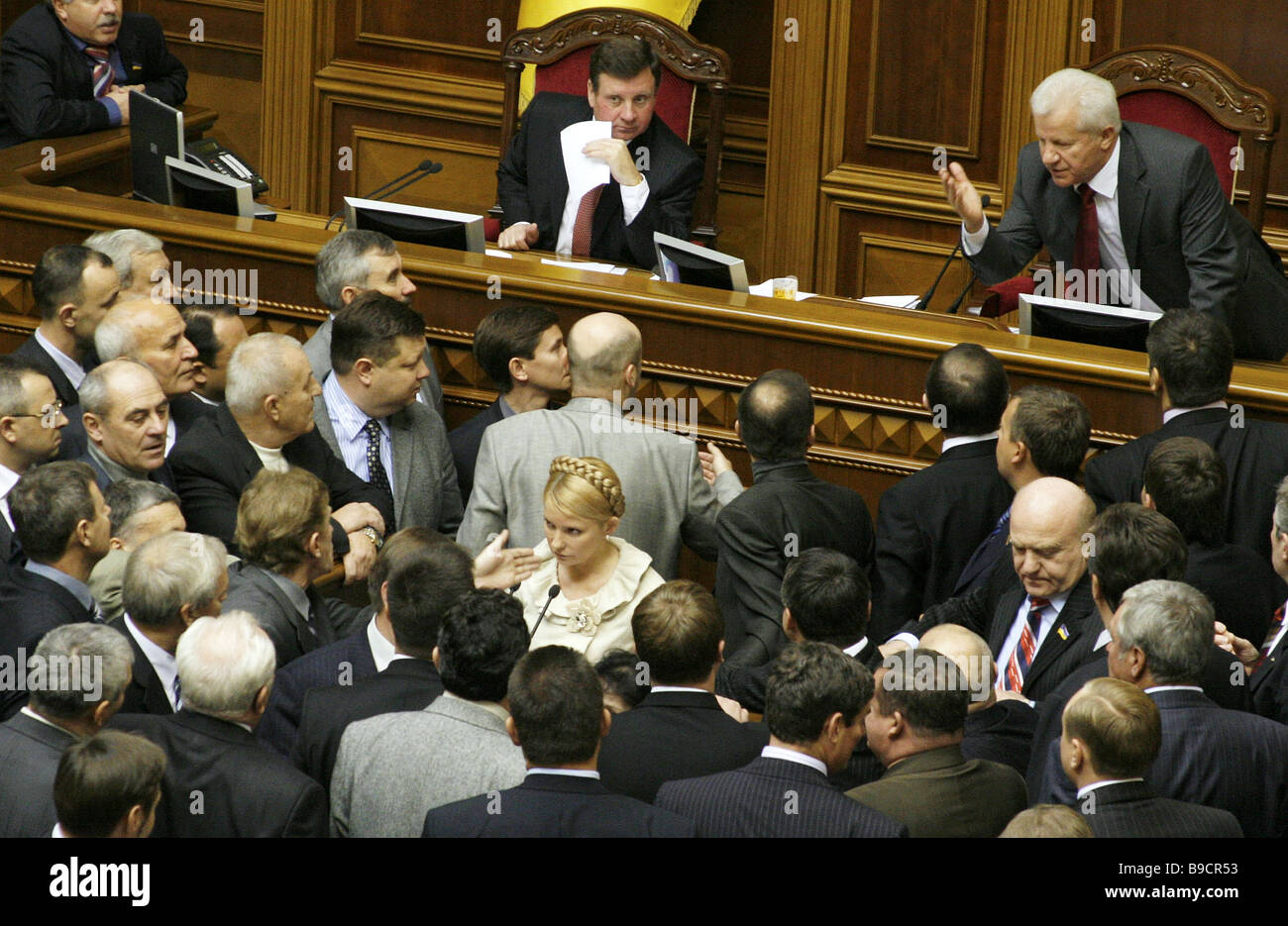 The Yulia Tymoshenko bloc harassed Supreme Rada work as the Ukrainian ...