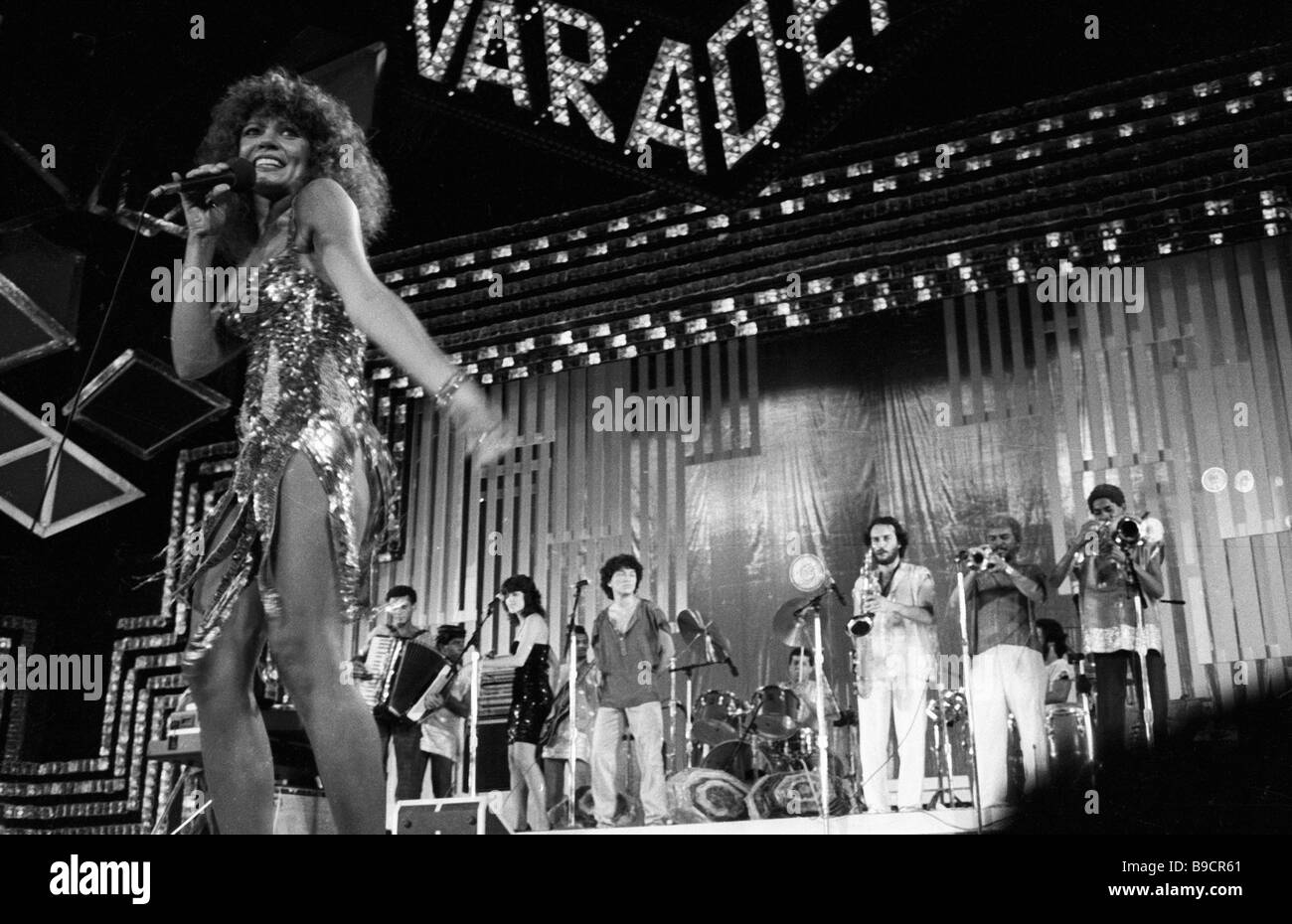 Brazilian singer Elba Ramalho performing at the annual International ...