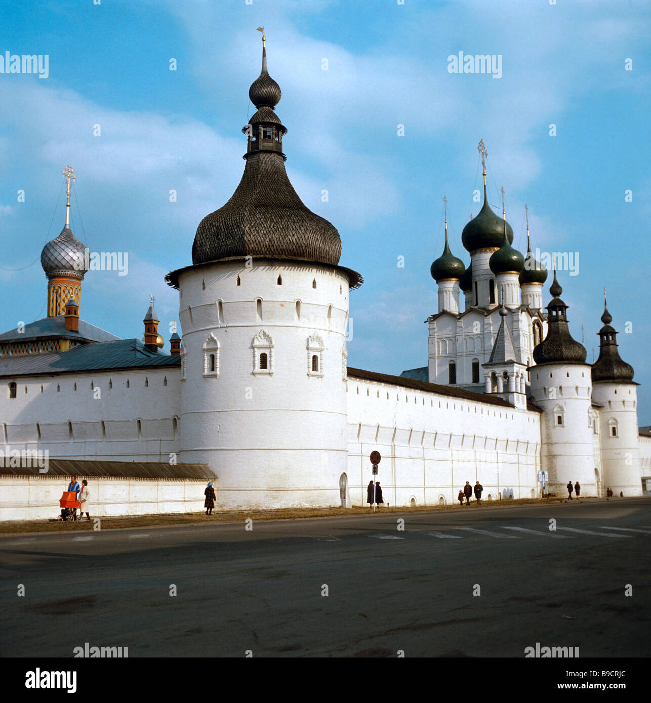 The citadel of Rostov the Great Central Russia is part of the Yaroslavl ...