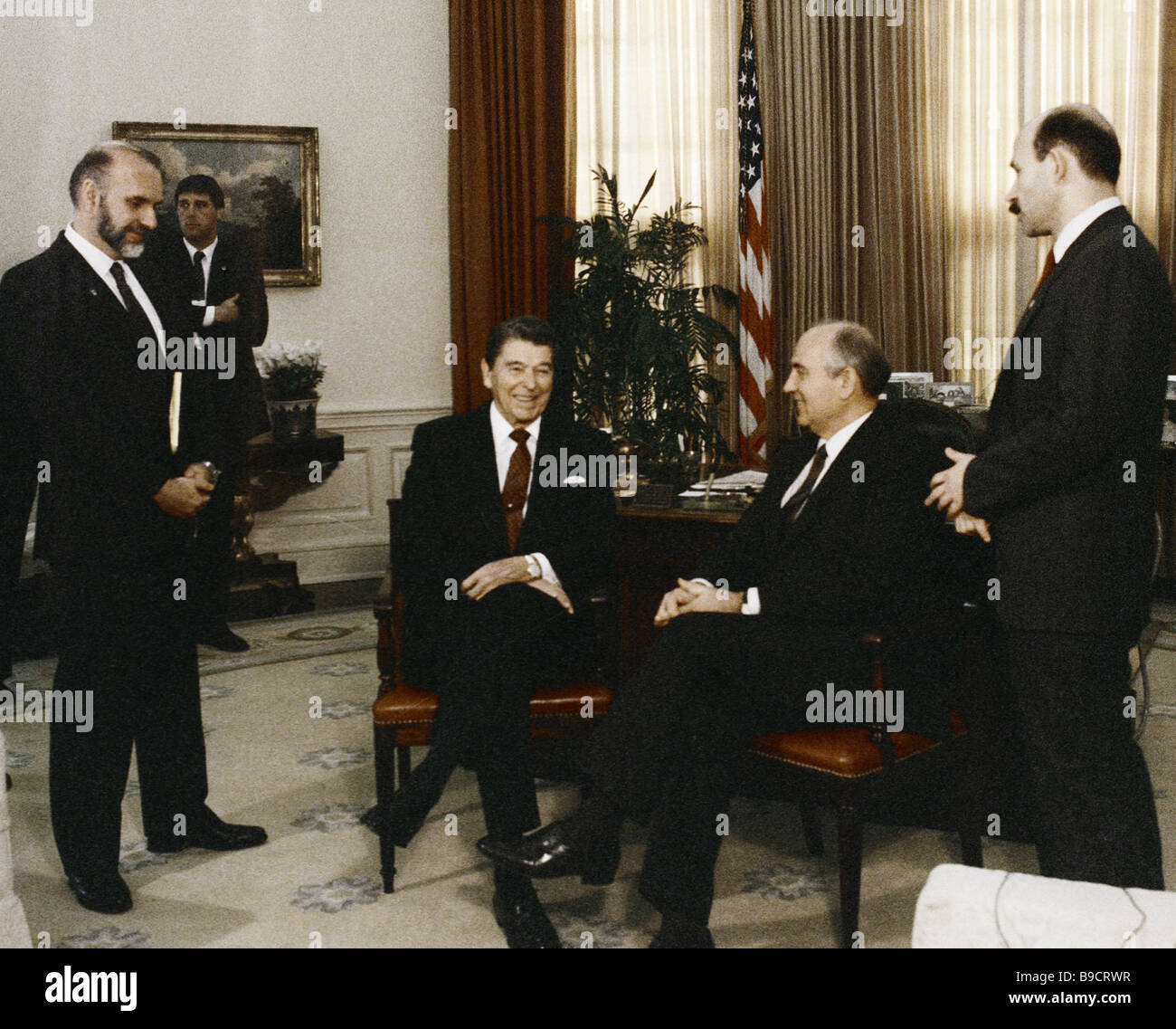 Reagan And Gorbachev High Resolution Stock Photography and Images - Alamy