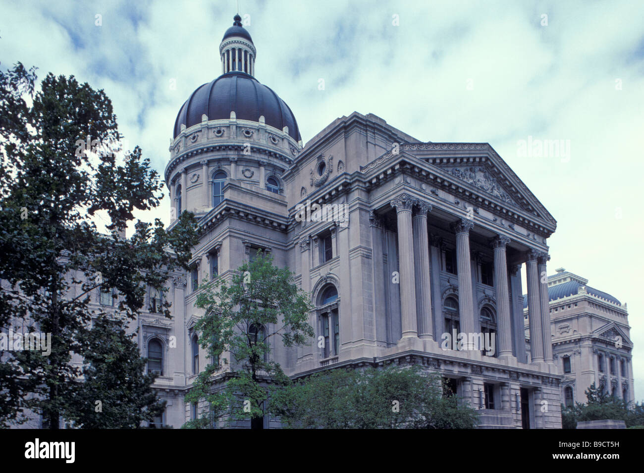 Indianapolis State capitol Building Stock Photo - Alamy