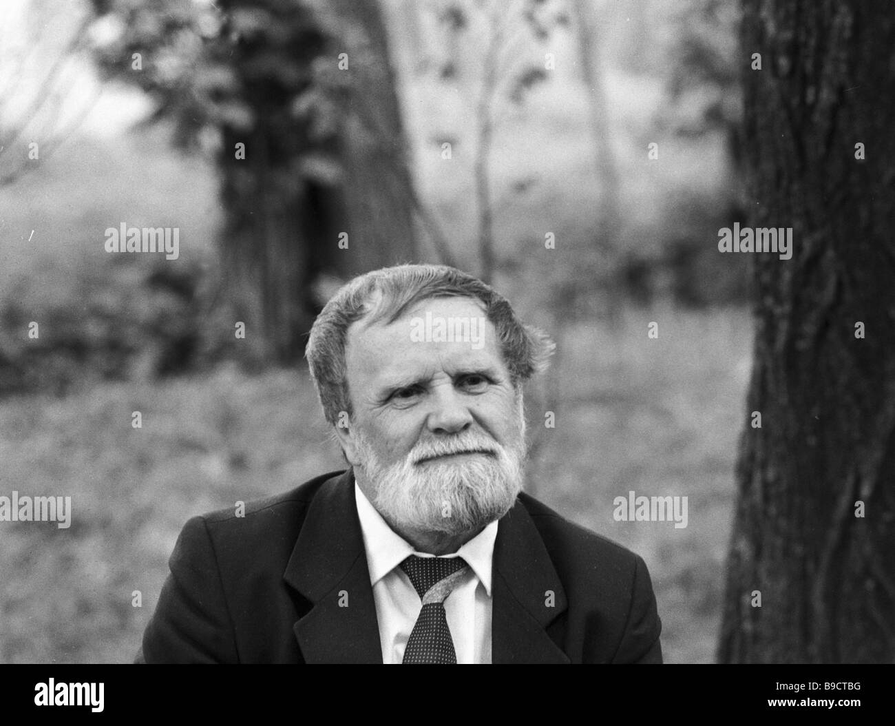Writer Vasily Belov winner of the U S S R State Prize Stock Photo - Alamy