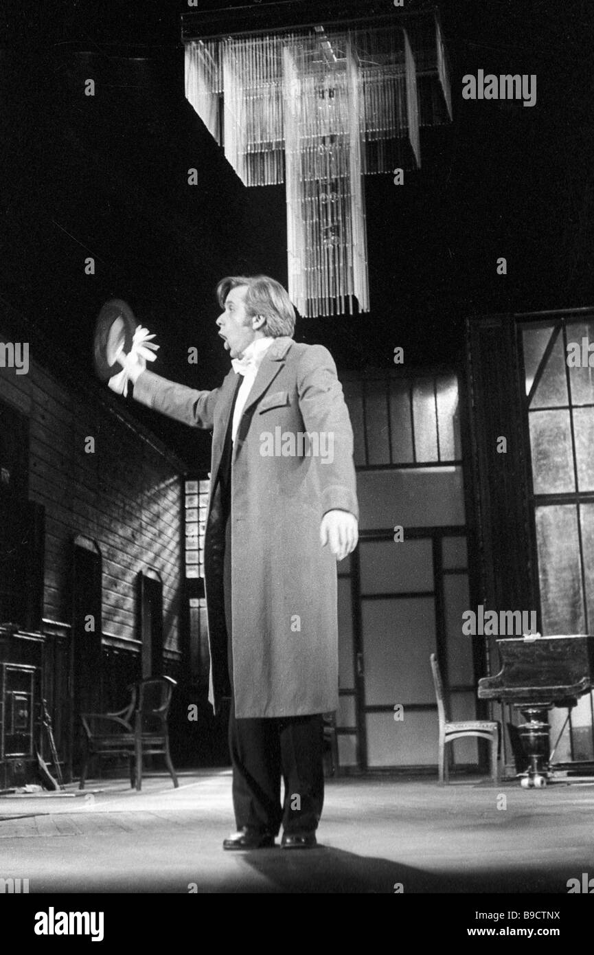 Distinguished artist of the Russian SFSR Yevgeny Steblov as Judge Brack ...