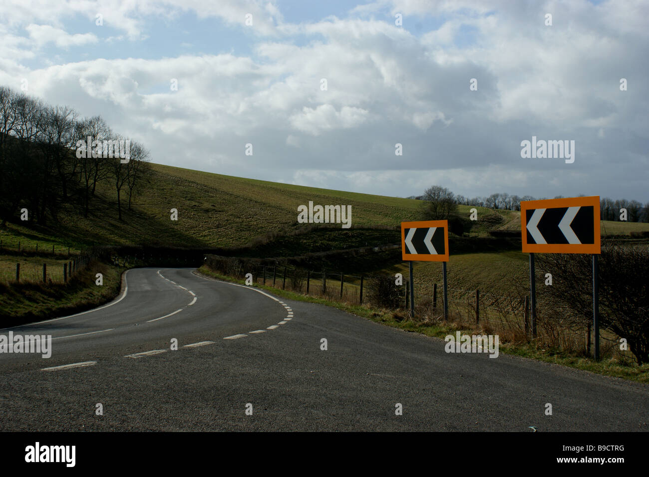 The long way round Stock Photo - Alamy