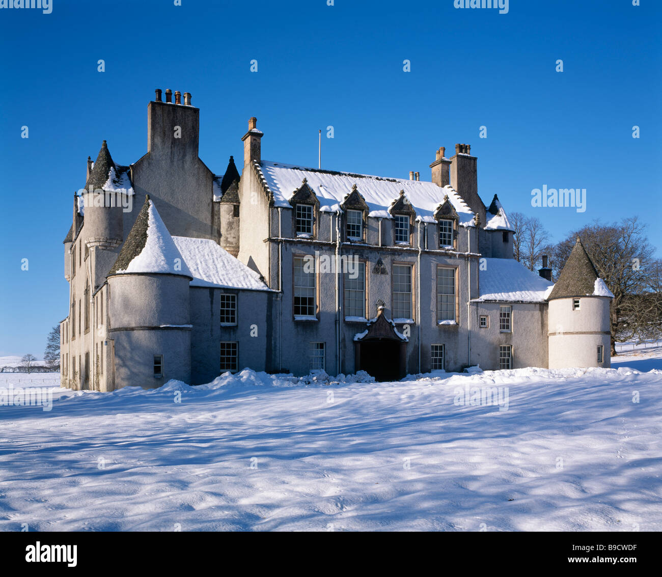 Leith Hall near Huntly, Aberdeenshire, Scotland, UK Stock Photo - Alamy