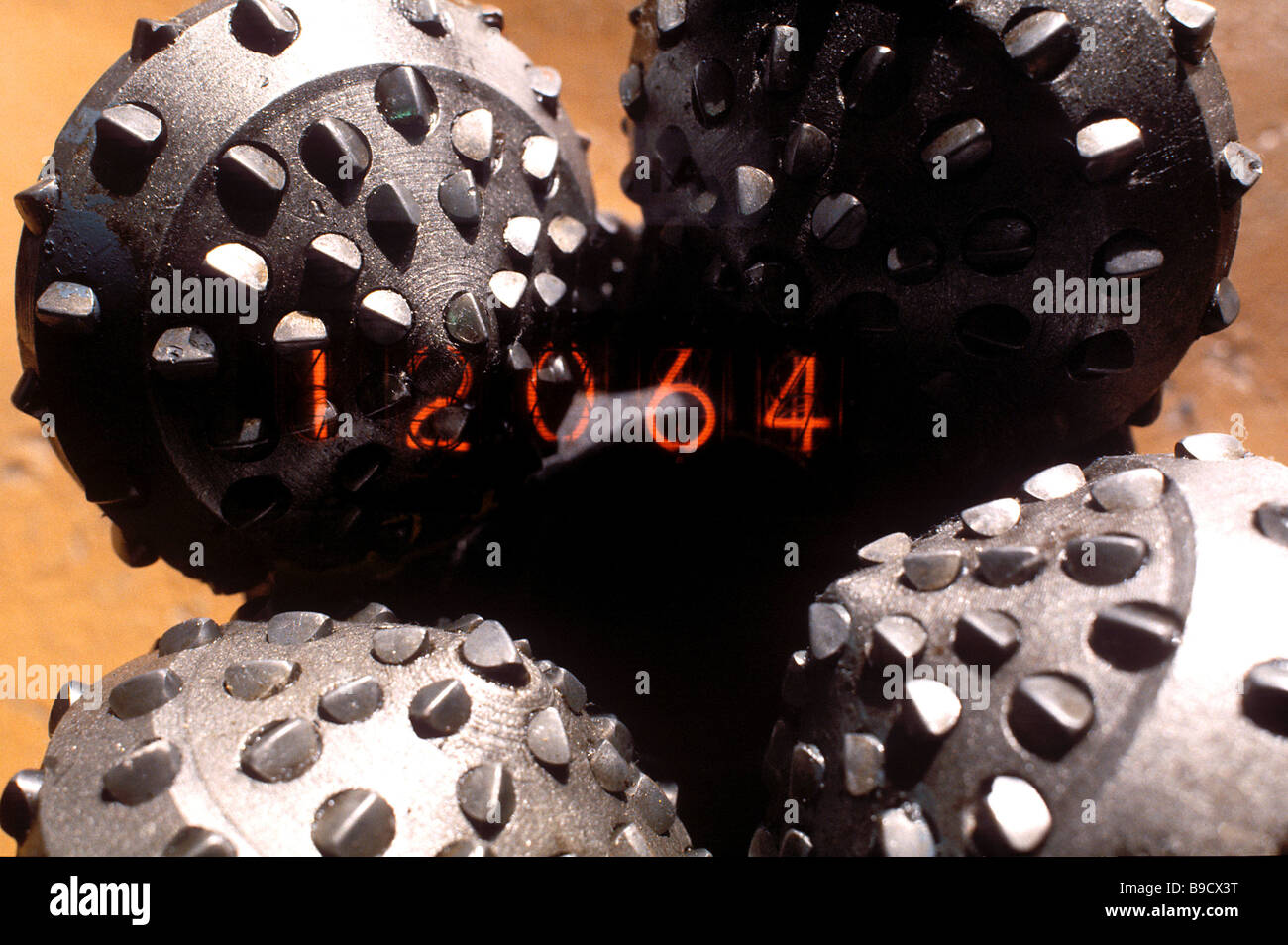 Super deep well on the Kola Peninsula Well drilling instruments Stock ...