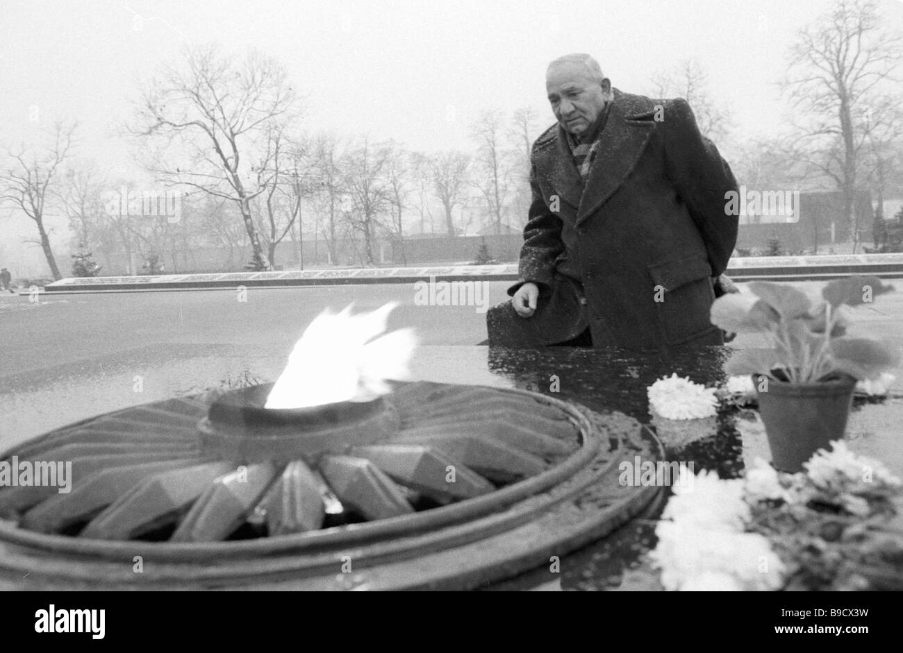 Mikhail Korchev WWII veteran Former commissar of a guerilla brigade at ...