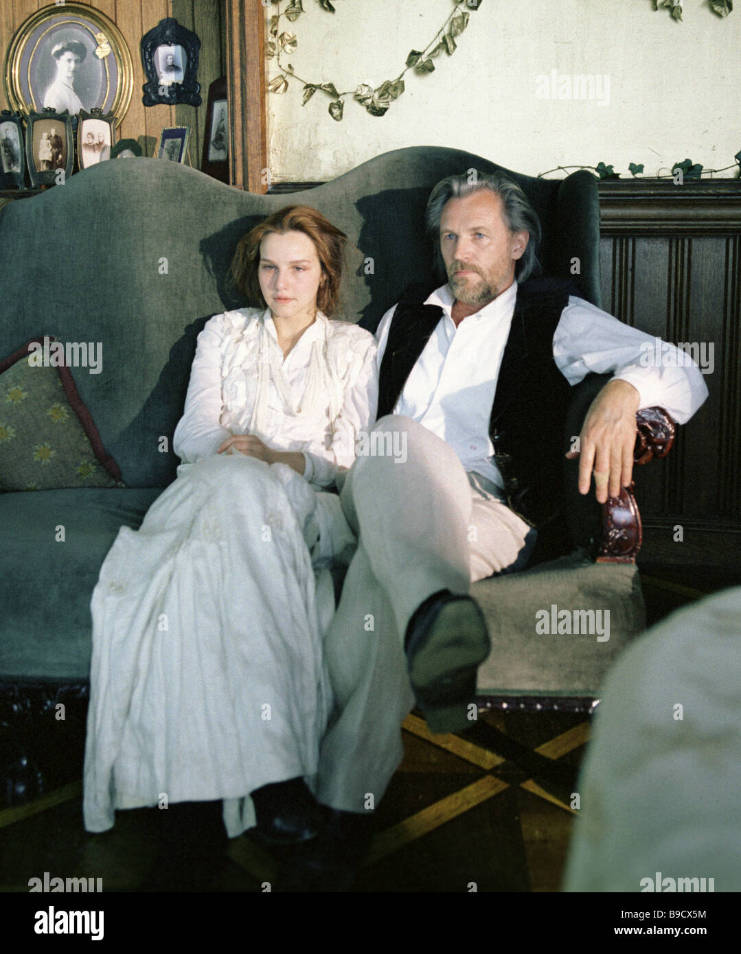 Tatiana Drubich left and Stanislav Lyubshin right in the film The Black ...