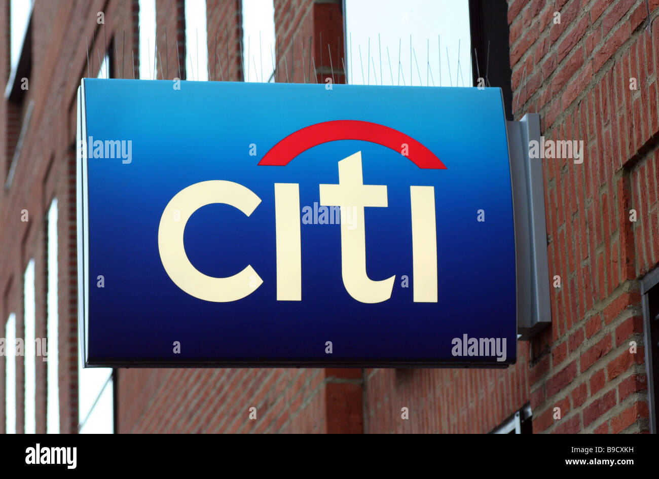 Citibank sign logo hi-res stock photography and images - Alamy