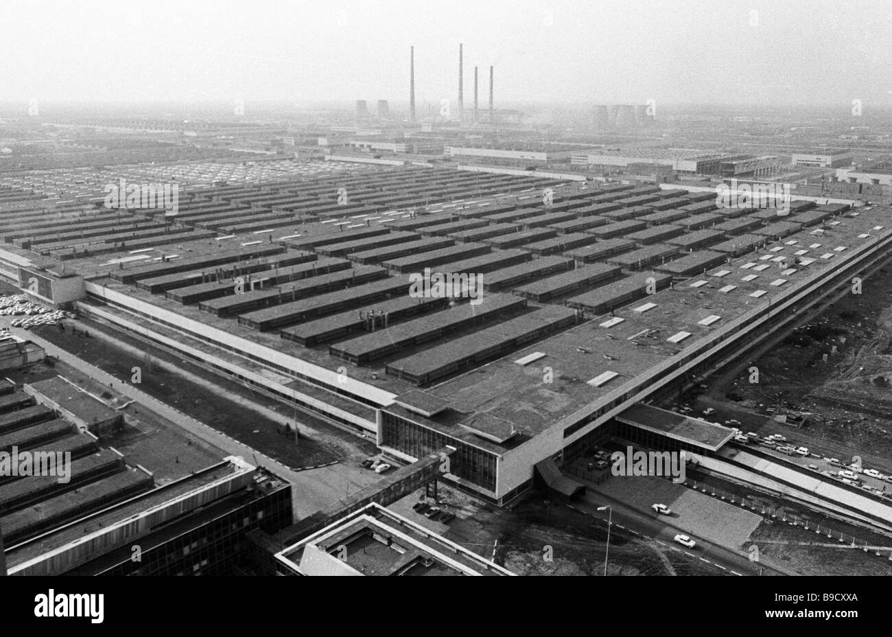 General view of Volga motor works Stock Photo - Alamy