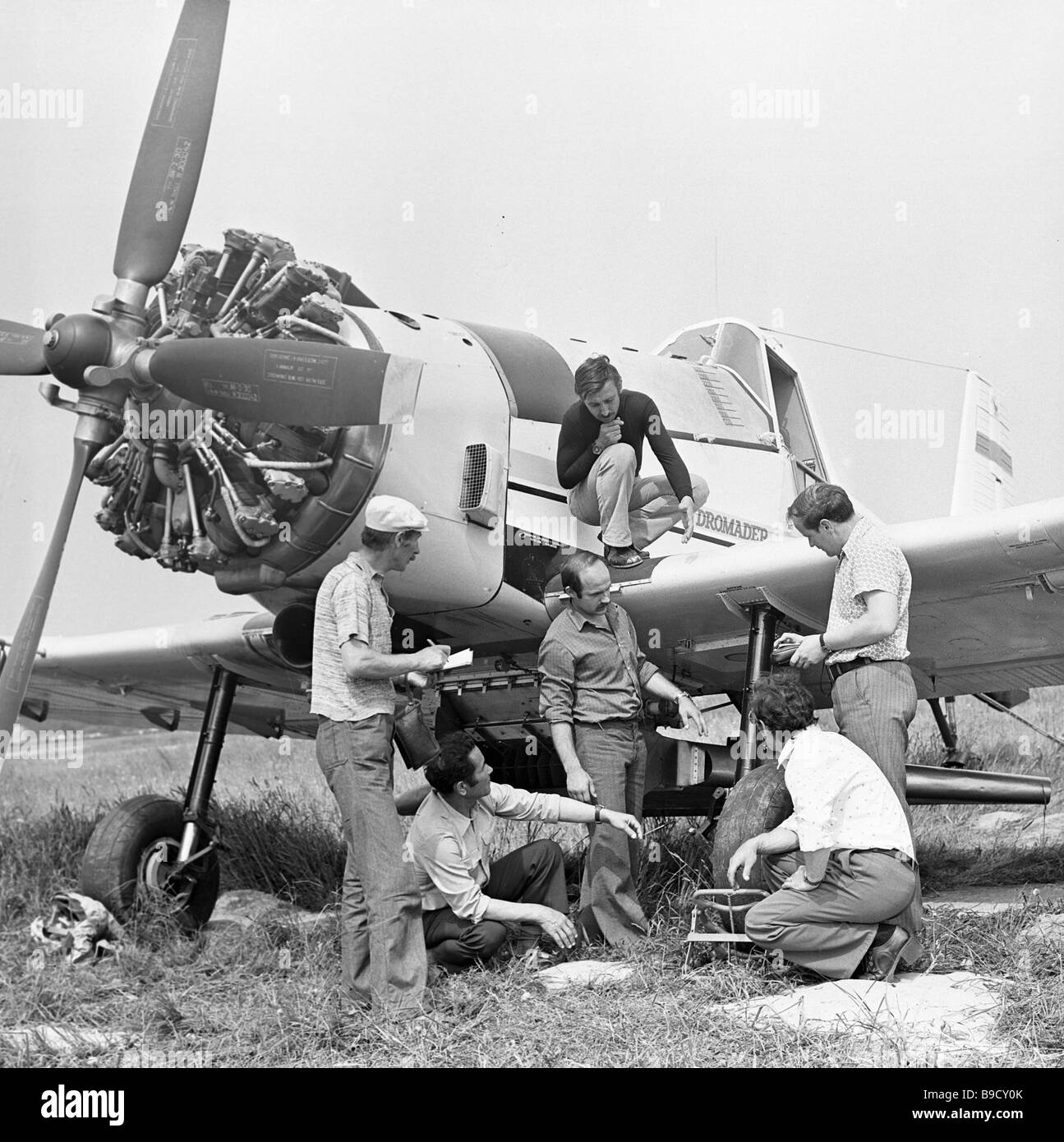 A Polish mechanic center explains aircraft maintenance regulations to ...