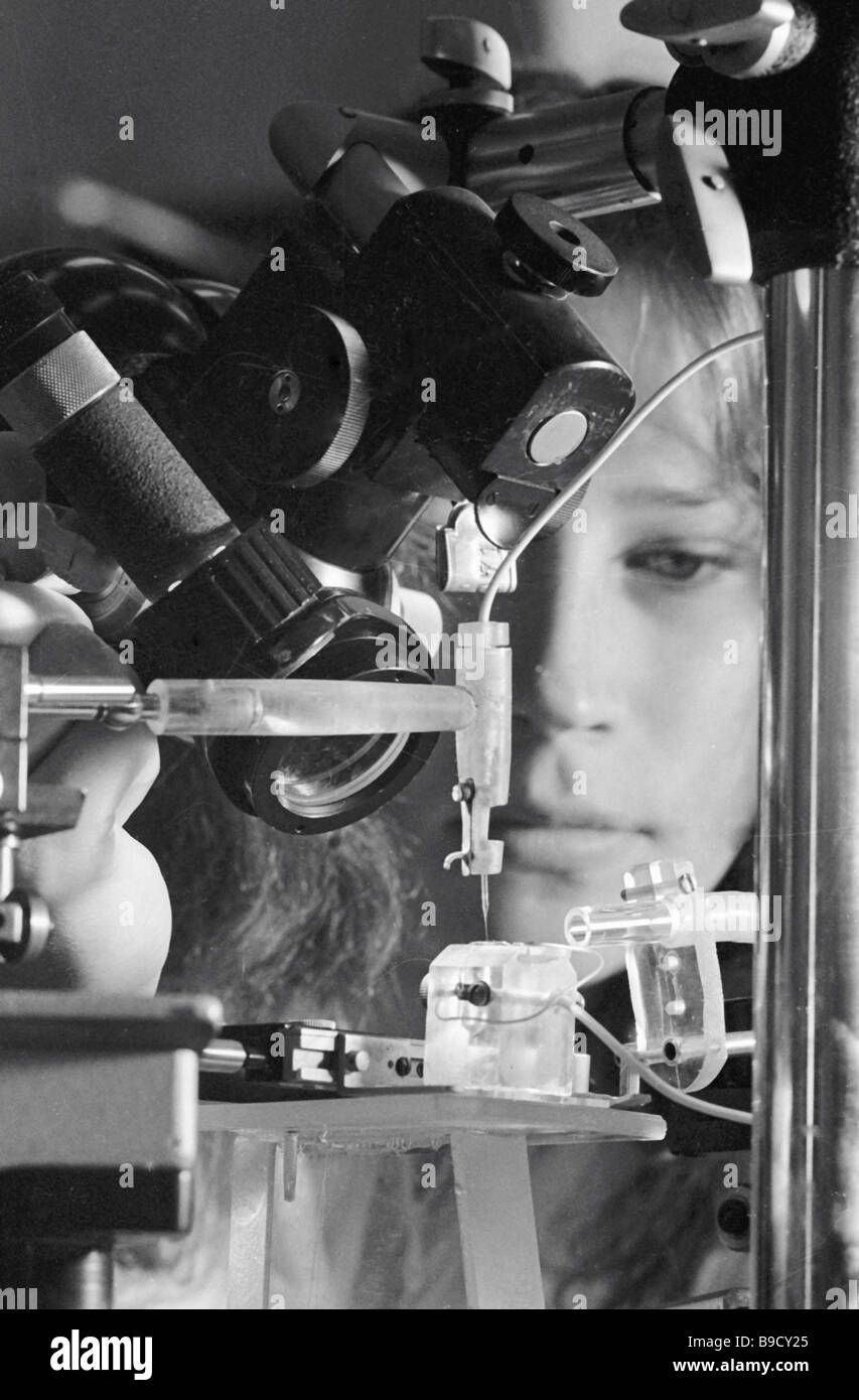 A research worker at the Institute of Zoology and Parasitology ...