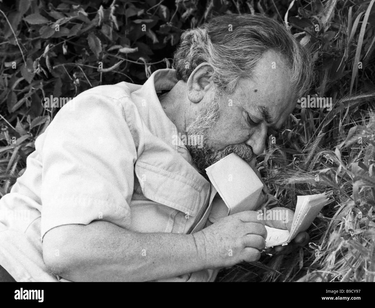 Armenian poet Gevorg Emin Stock Photo - Alamy