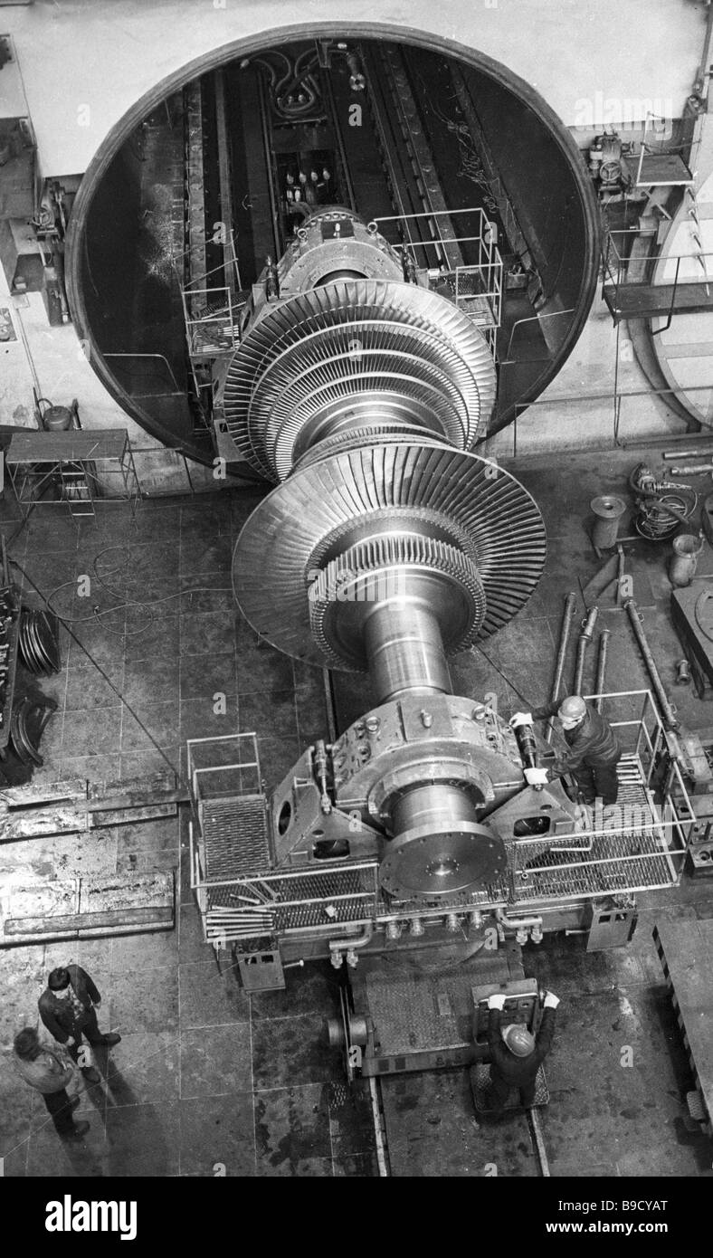 Steam Turbine High Resolution Stock Photography and Images - Alamy