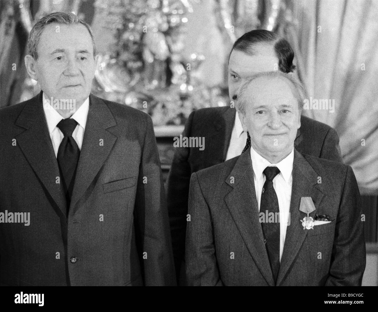 Andrei Gromyko USSR Supreme Soviet Presidium Chairman left and ...
