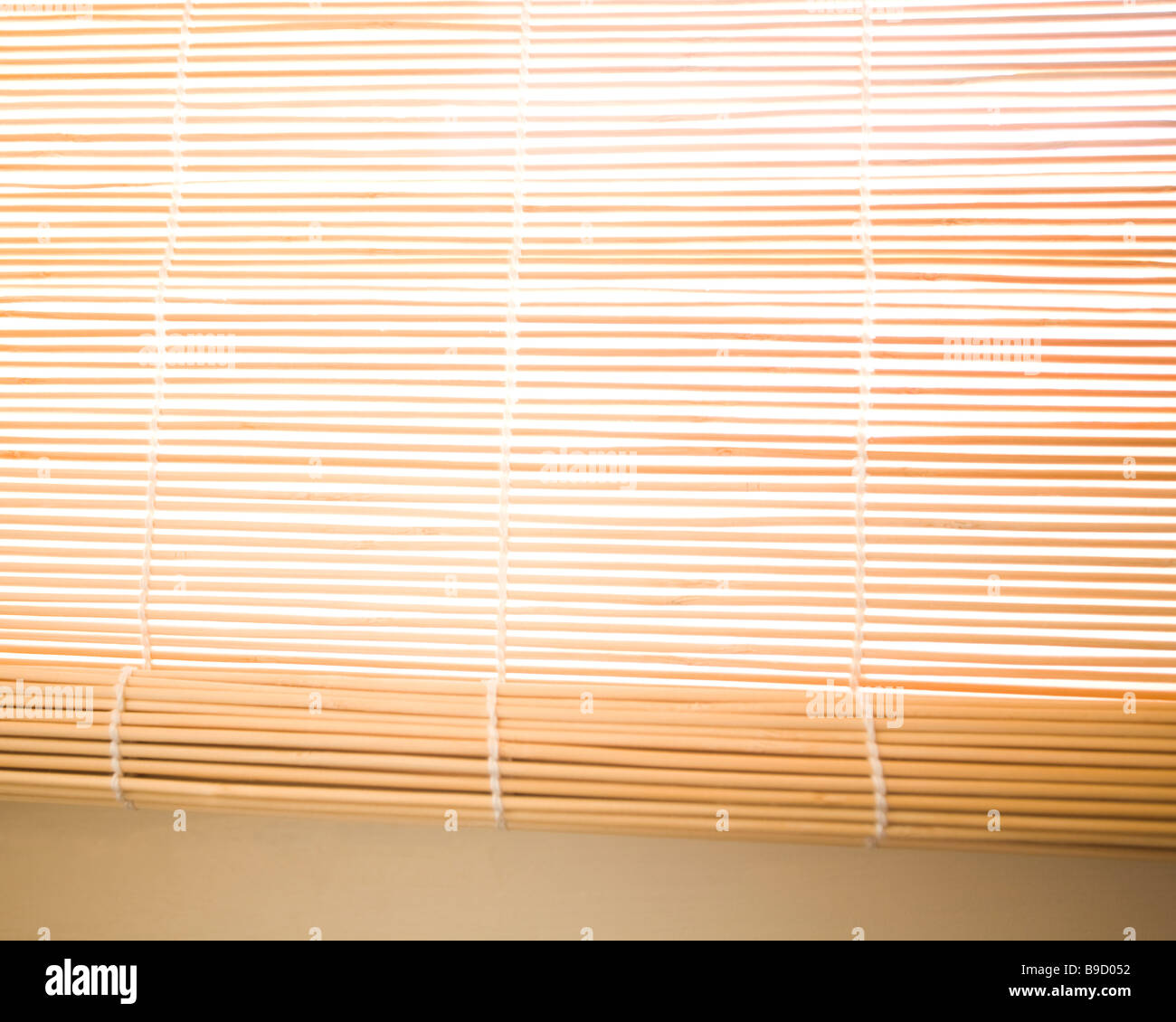 Light comes through a window blind Stock Photo - Alamy